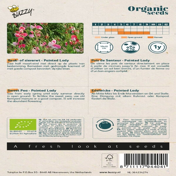 Reuk- of siererwt Painted Lady(BIO)